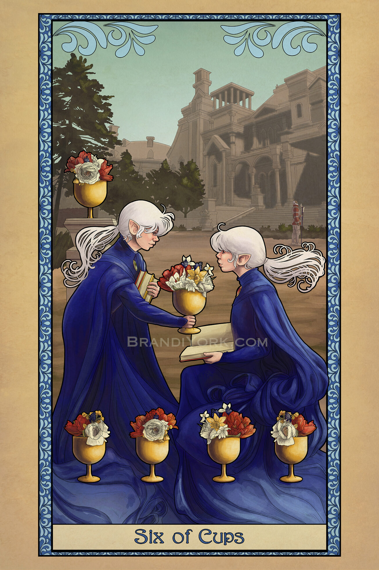 Tabletop Tarot – Six of Cups – Brandi York